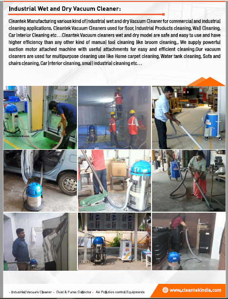 Cleantek | Products | Vcw25 Wet And Dry Vacuum Cleaner Manufacturers