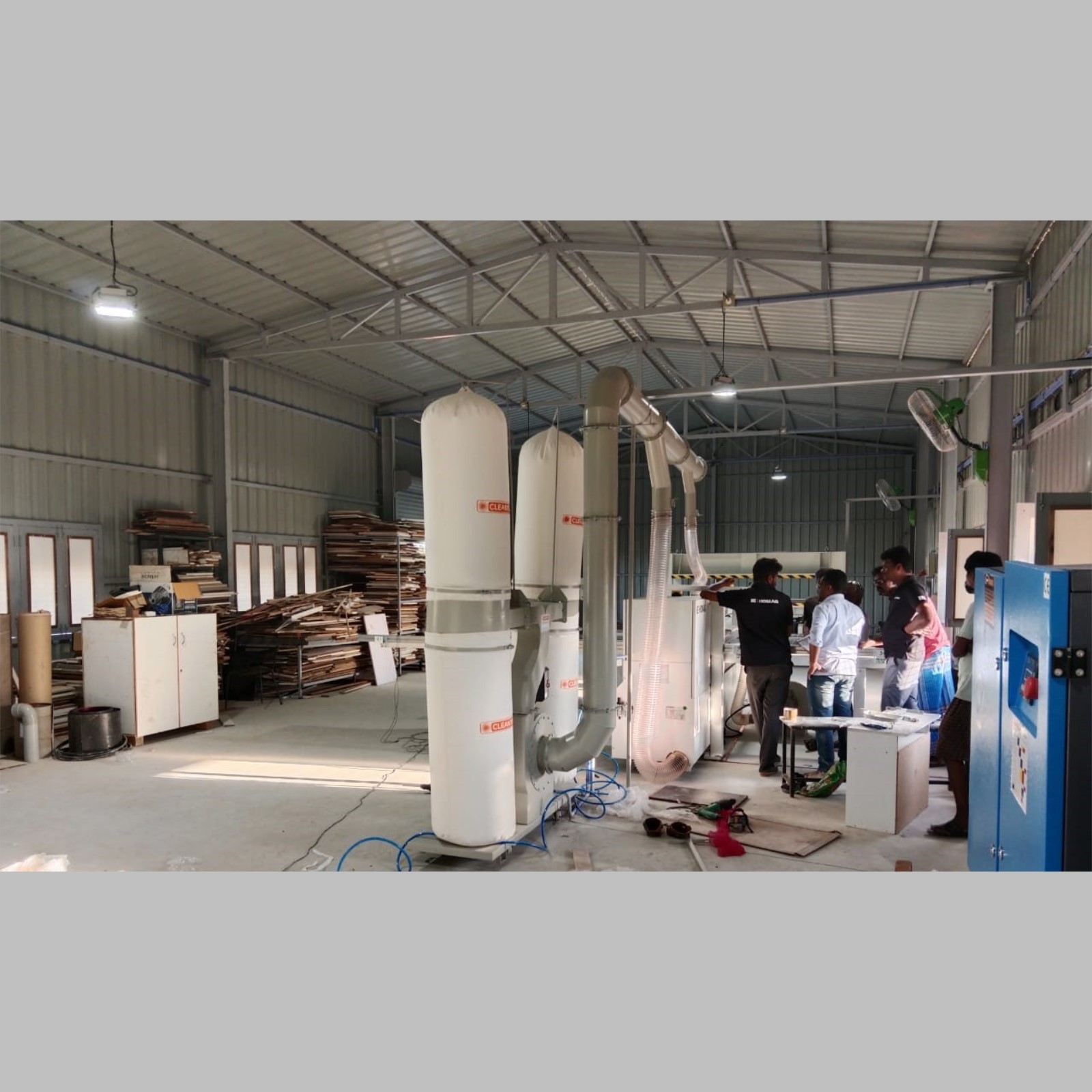 Woodworking Dust collector DCWD500 | Cleantek Industrial Product