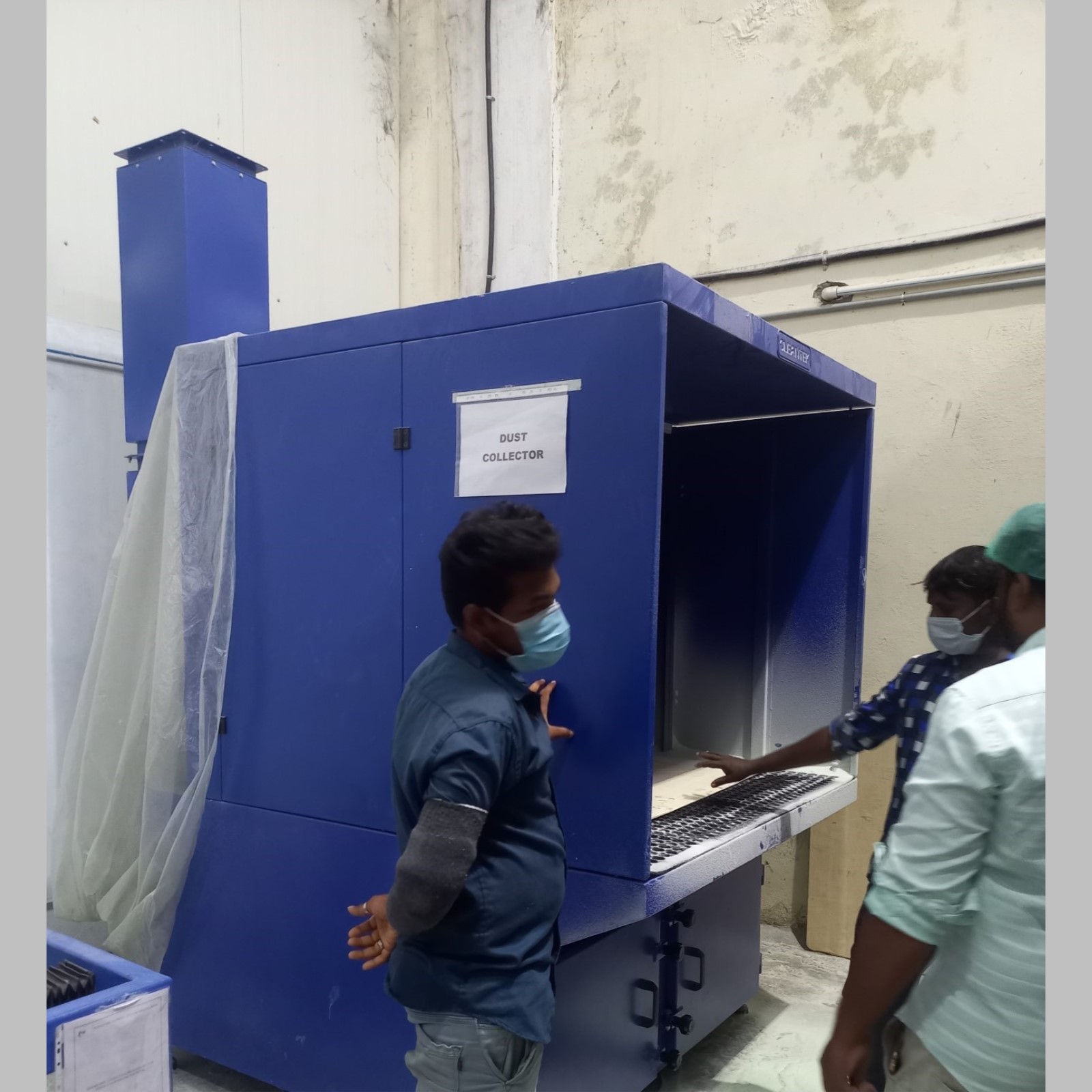 Cleantek | Products | Downdraft Dust Table Ddt1000 Manufacturers