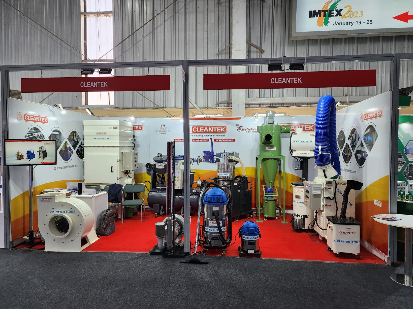 Cleantek | Blogs | Cleantek at IMTEX 2025: Advanced Cleaning and Air ...